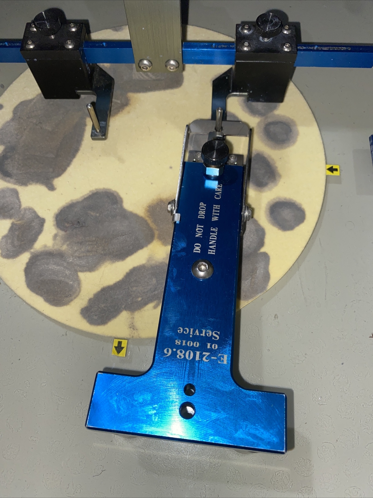 Diamond 233-100 Fiber Optic Polisher + E2000 Connector Jig + Polishing ...