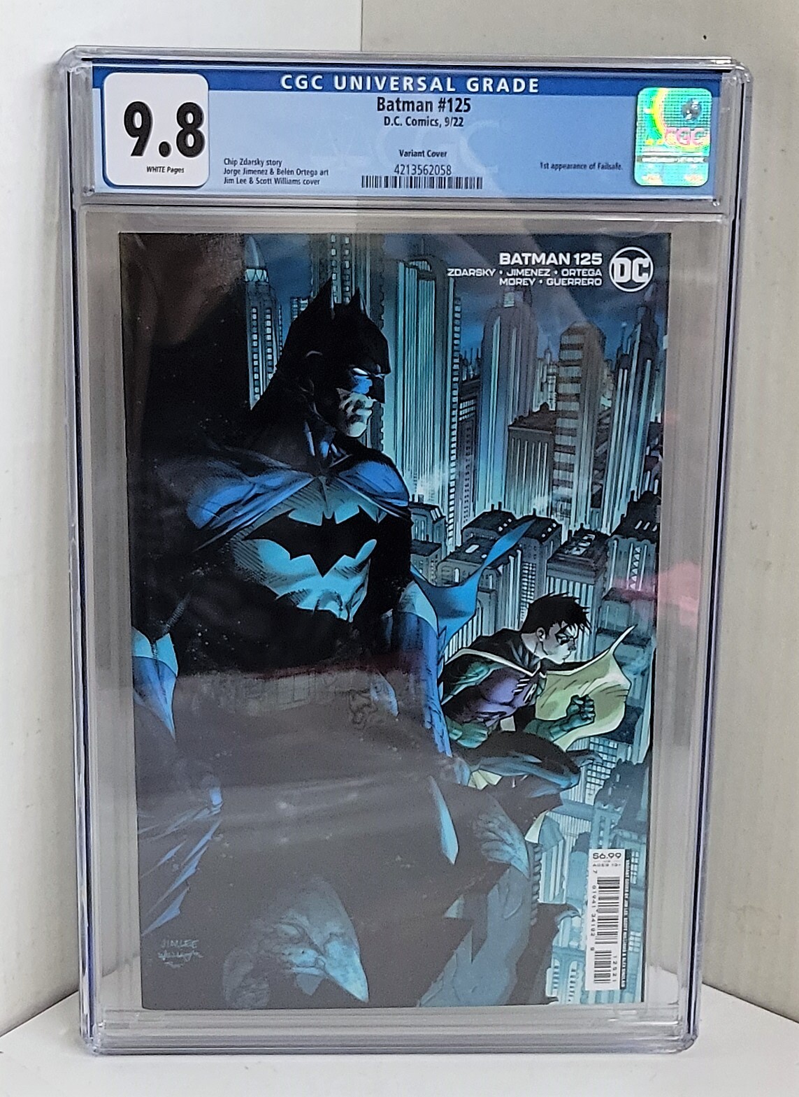 DC Comics - Batman #125 1st Appearance Of Failsafe (Jim Lee Variant) 9. ...