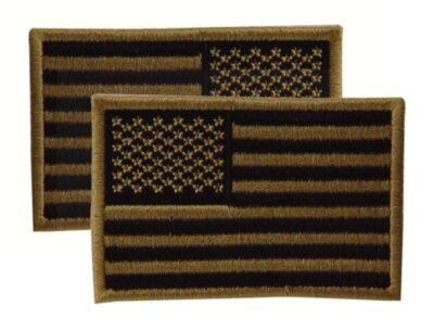 VooDoo Tactical 20-9087007000 Embroidered USA Military Flag Patch, Left ...
