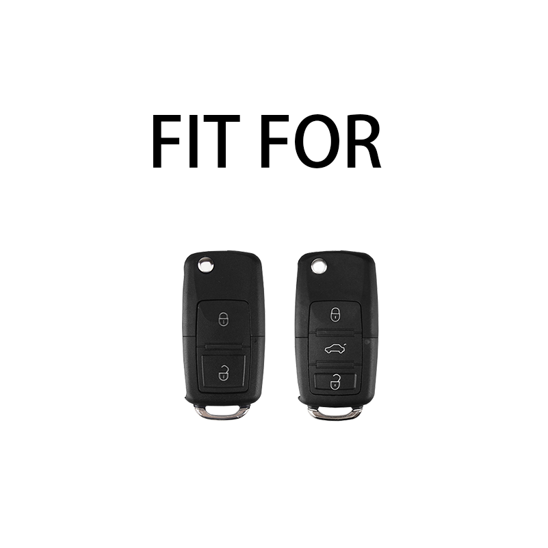 For VW Jetta Passat Golf Zinc Alloy Remote Start Car Key Fob Cover Case ...