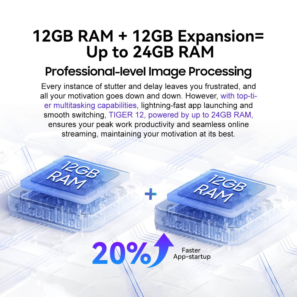 Blackview OSCAL TIGER 12 Smartphone 24GB+256GB 6.78" 120Hz Android 13 ...