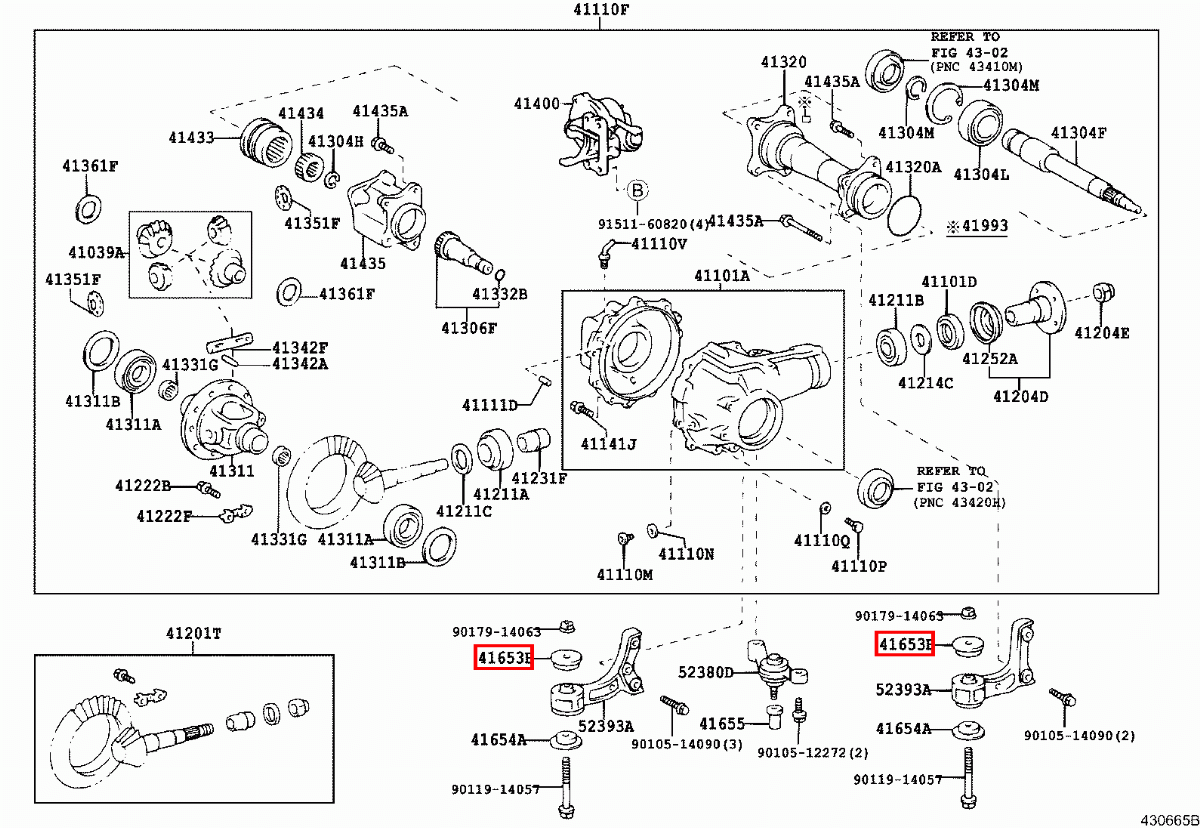 Genuine Toyota Prado VZJ95 Front Diff Mount Upper Bush Rubber Stop | eBay
