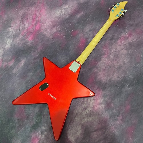 Red Daisy Rock Debutante Star Electric Guitar Chrome Plated Hardware 6 ...