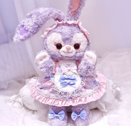 50CM Disney Duffy Friend Stella Lou Rabbit Plush Toy Stuffed Doll Kids ...