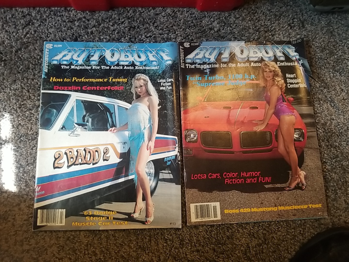 1980’s Auto Buff Magazine Lot of 2 - 1983 And 1984 VINTAGE | eBay