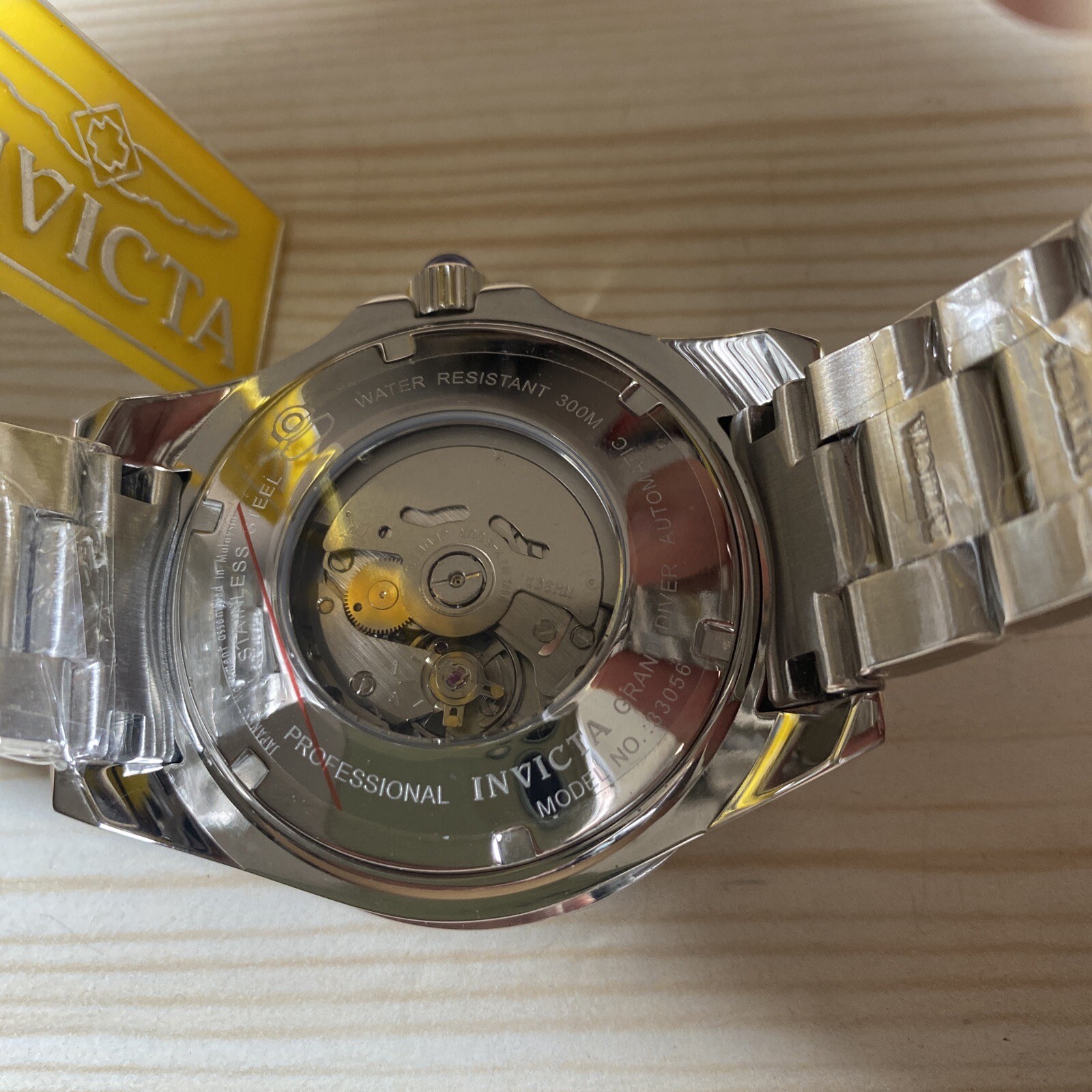 Invicta Grand Diver 47mm Automatic Crystal Accented Bracelet Watch ...