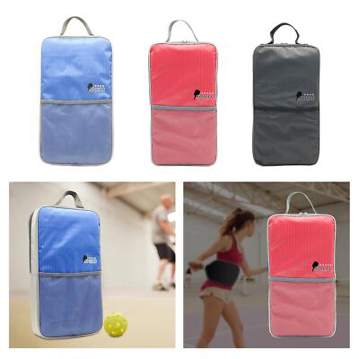 Pickleball Racket Cover, Paddle Cover, Soft Zipper Storage Bag, Racquet ...