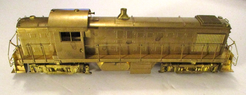 NOS VINTAGE ALCO HO SCALE BRASS DIESEL LOCOMOTIVE TRAIN MODEL RAILROAD ...