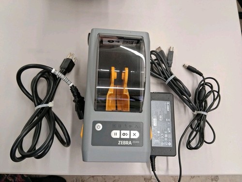 Zebra ZD410 Wireless Thermal Desktop Label Printer ZD41022-D01000EZ ...