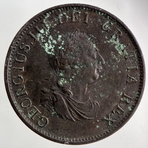 1799 George III 3rd Half-Penny Coin | Very High Grade | eBay