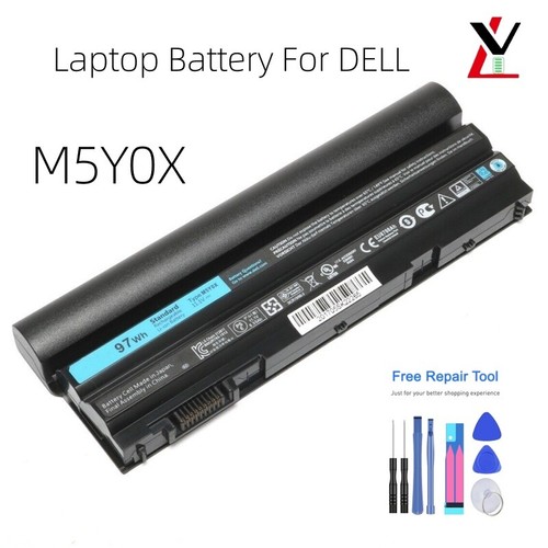 M5Y0X Battery For Dell Latitude E5420 E5520 E5530 E6420 E6430 E6440 ...