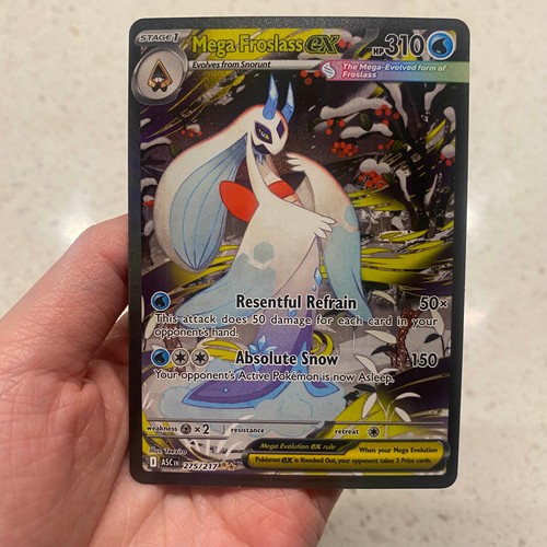 Pokemon Mega Froslass ex SIR (275/217) Ascended Heroes MINT (English ...