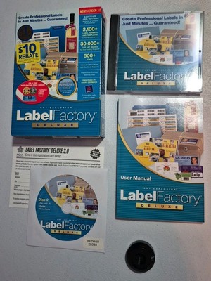 Nova Development Art Explosion Label Factory Deluxe 3.0 - Win 98/NT ...
