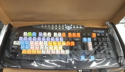 WorldTech Devices Adobe Premiere Keyboard F21 XP2 Specialist™ | eBay