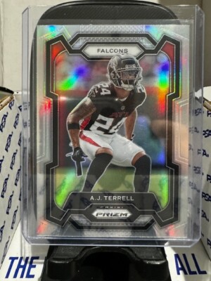 A.J. Terrell 2023 Panini Prizm #17 SILVER Prizm Atlanta Falcons | eBay