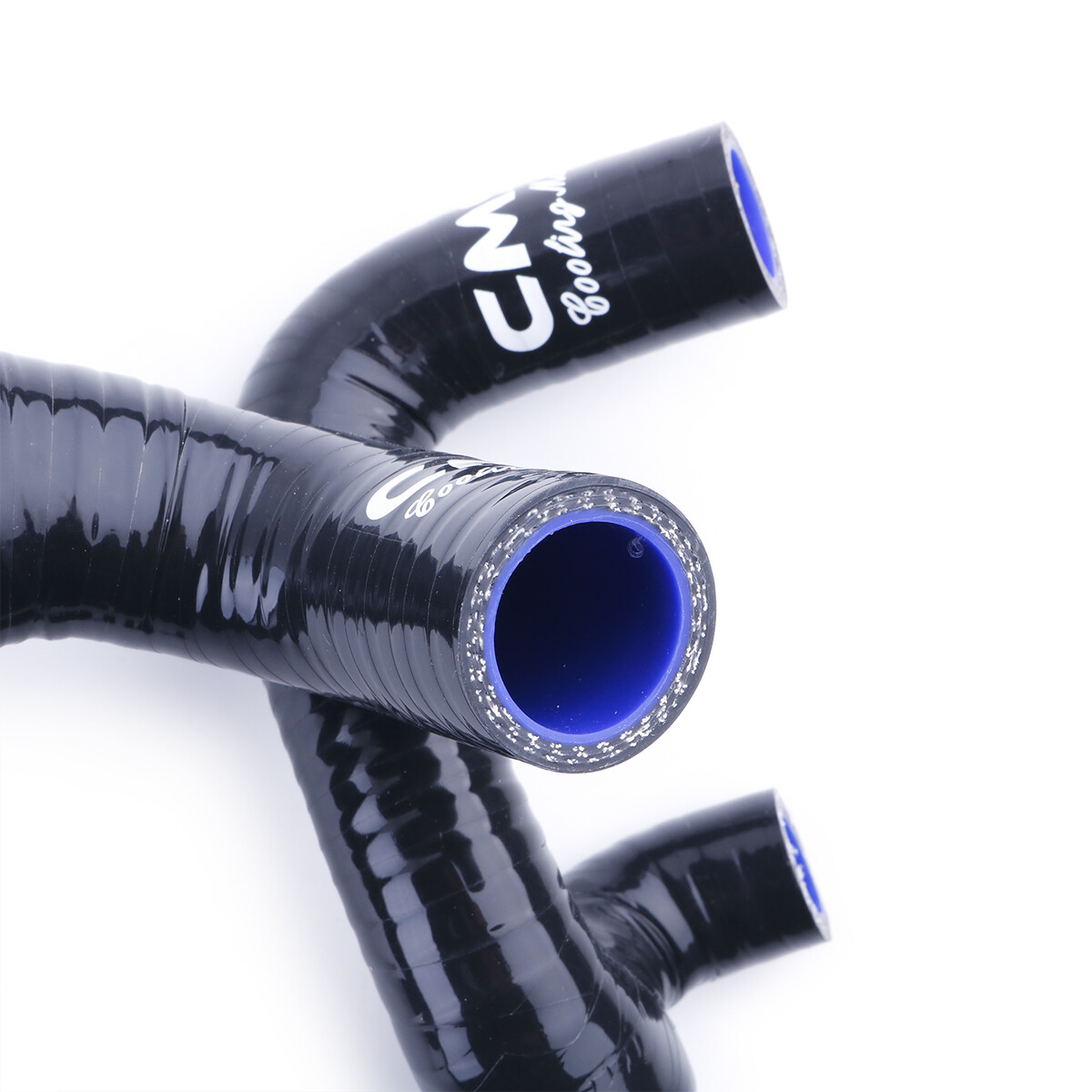 92-98 VW Golf GTi MK3 2.0L 8V AGG ADY Black Silicone Coolant Radiator ...