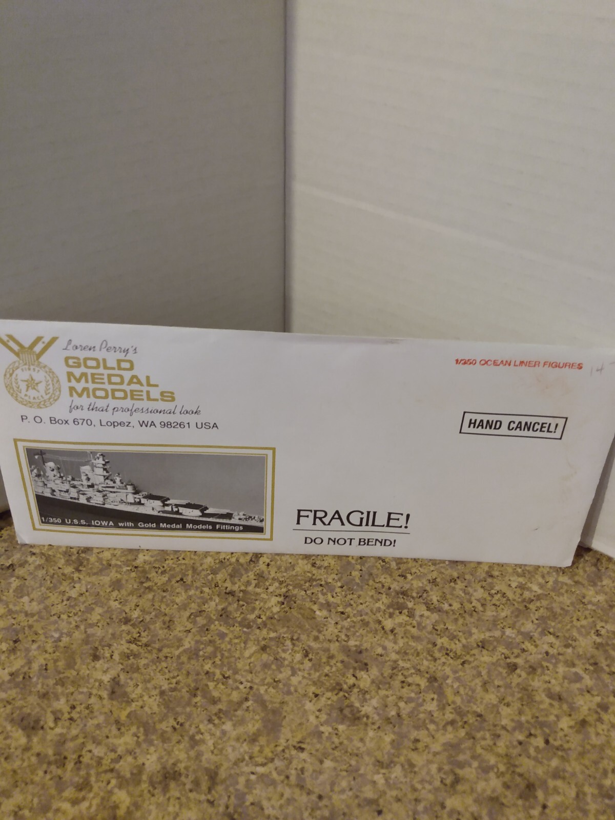 Loren Perry's Gold Medal Model ocean liner figure set Titanic ...