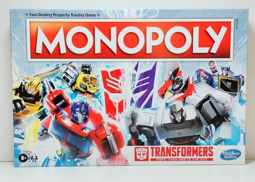 NEW Monopoly Transformers Boardgame - Hasbro | eBay