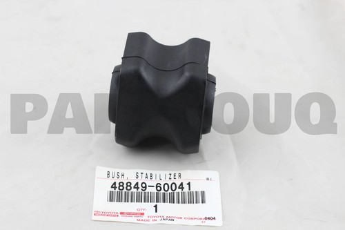 4884960041 Genuine Toyota BUSH, STABILIZE 48849-60041 | eBay