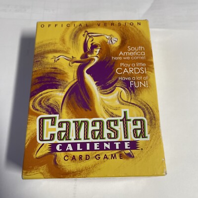 2001 Canasta Caliente Official Version Card Game by Parker Brothers ...