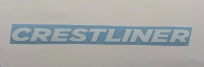 Crestliner Boats Logo #3 Die Cut Vinyl Decal High Quality Outdoor ...