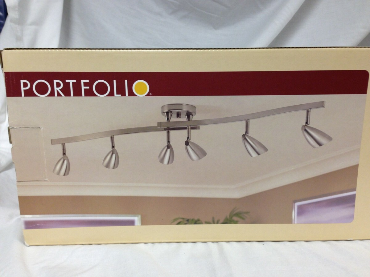 Portfolio 6 Light Track Light Parts