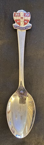 Vintage Souvenir Spoon - Cambridge University Sheffield England ...