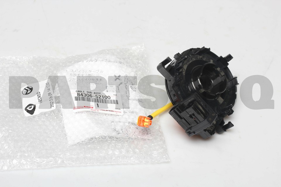Toyota Cable Sub-Assy Spiral 8430652100 | 84306-52100 | Genuine OEM