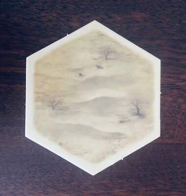 Catan (Desert Terrain Hex Tile) Official Extra/Replacement Game Piece ...