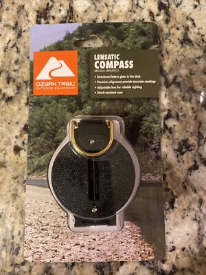 Ozark Trail Lensatic Compass, Black, Model 5013 | eBay