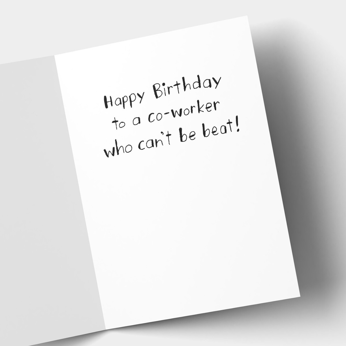 Co Worker Birthday Card To Print