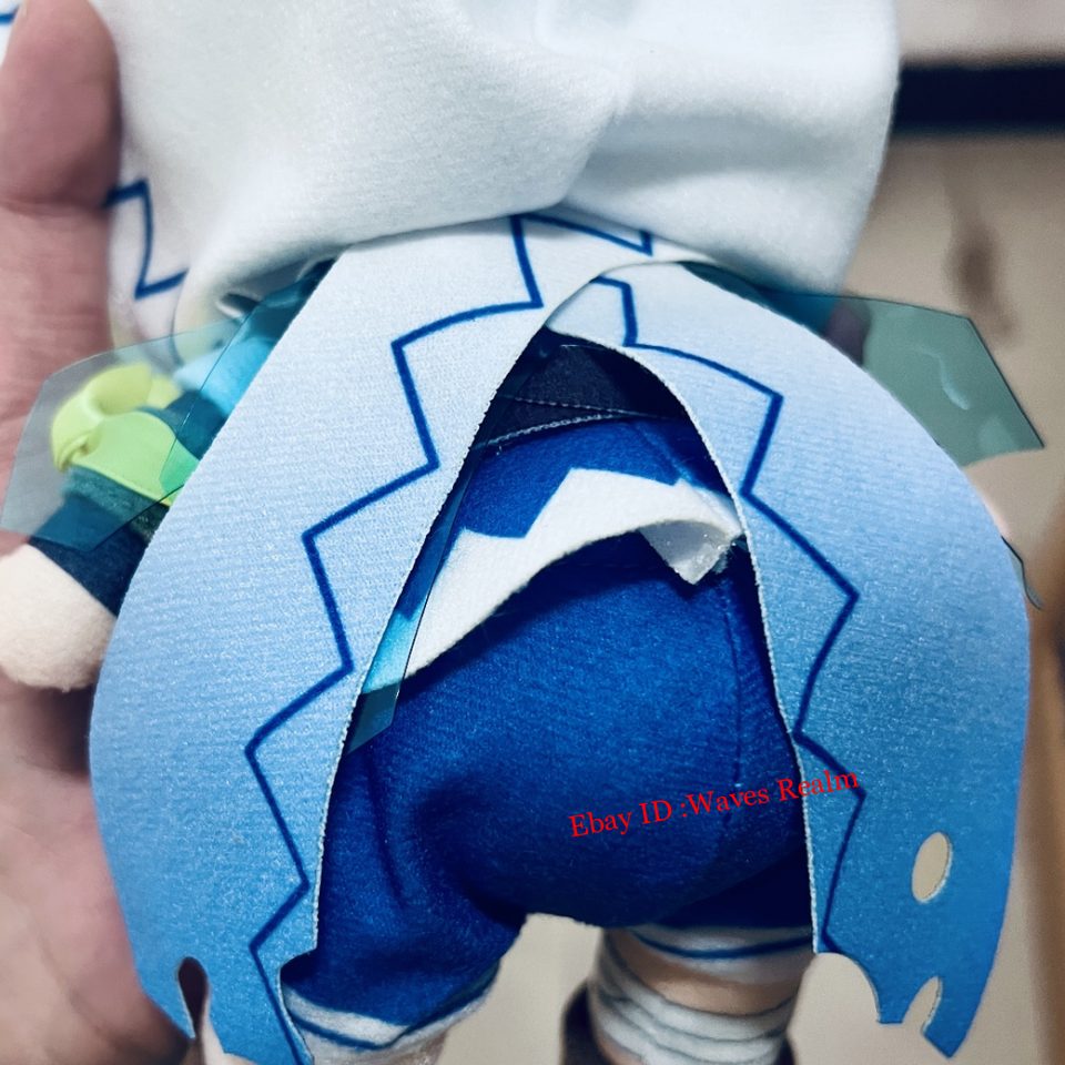 Anime Touhou Project Fumo Collection Cirno Ice Brave 20cm Plush Doll ...