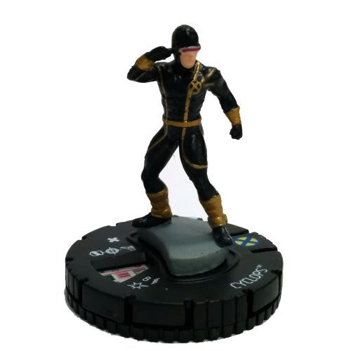 HeroClix - Cyclops - 009 - Marvel Avengers vs X-Men - Mini (With Card ...