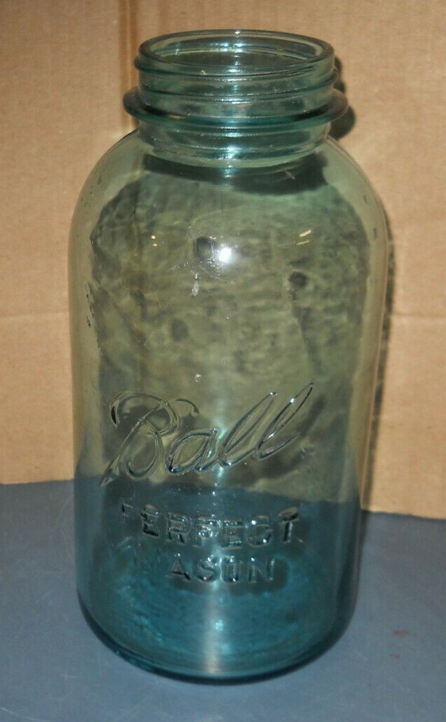Vintage Half Pint Mason Jars