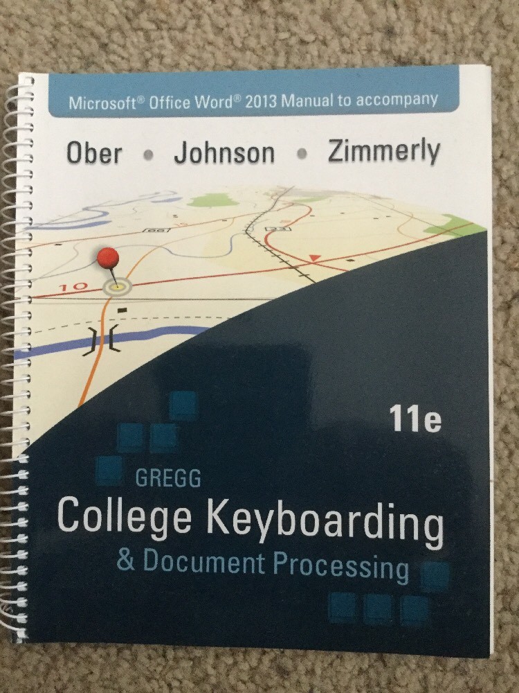 Gregg College Keyboarding and Document Processing by Arlene Zimmerly ...