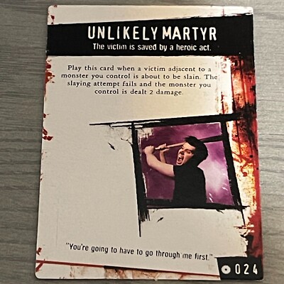 Horrorclix Base Set 024 Unlikely Martyr Plot Card | eBay