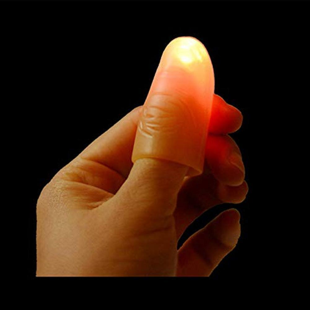 Magic Trick Thumb Tips Light-up Finger Glow Tricks Magicians Illusion ...