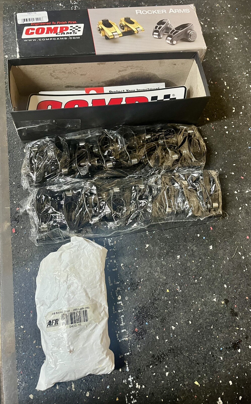 COMP Cams 1801-16 Ultra Pro Magnum XD Rocker Arms, Chevy 3/8- 1.5+ AFR ...