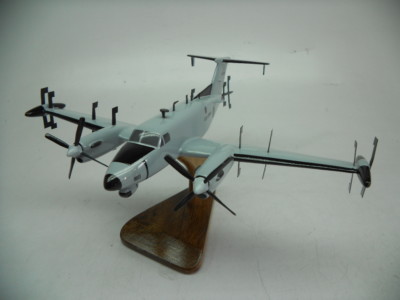RC-12N Army Guardrail Airplane Desktop Kiln Wood Model Regular Free ...