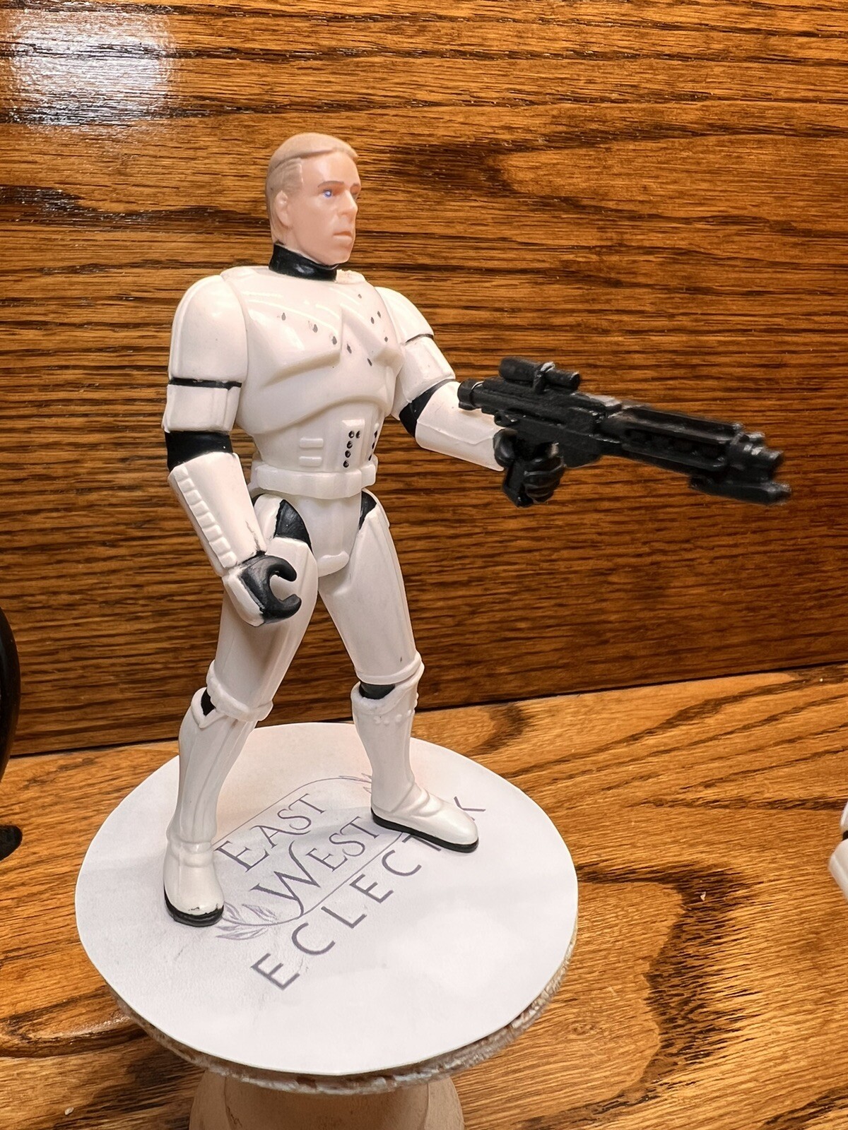Star Wars Storm Trooper Luke 1996 Figure Plus Rifle & Storm Trooper ...