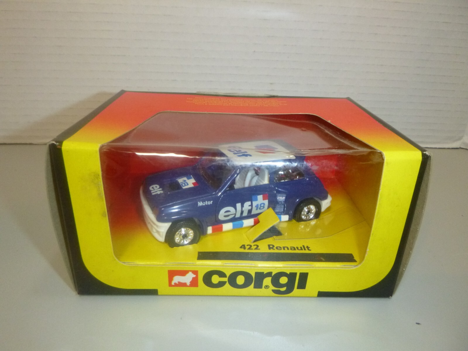 Vintage CORGI Toys 1:32 - #422 RENAULT Elf Race Car - MIB/NEW | eBay