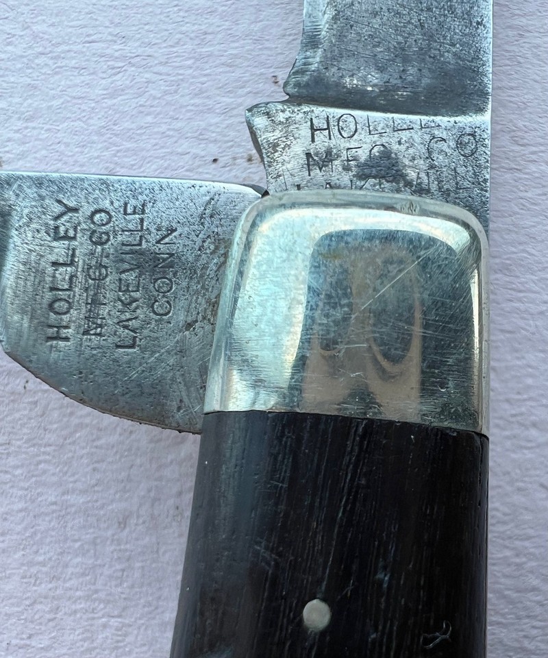 HOLLEY MFG CO WOOD HDL JACK KNIFE (1847-1930) | eBay