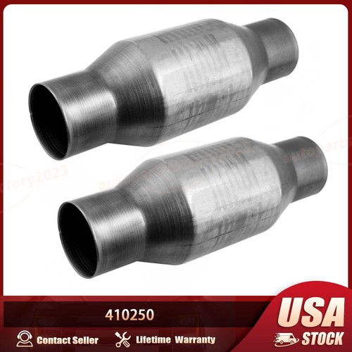 2.5" Universal High Flow Performance Catalytic Converter Racing Cat ...