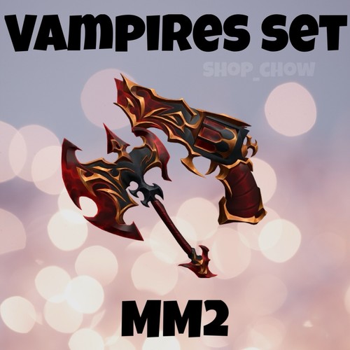 Roblox Murder Mystery 2 | Vampires Set | Gun & Axe MM2 Godly | eBay
