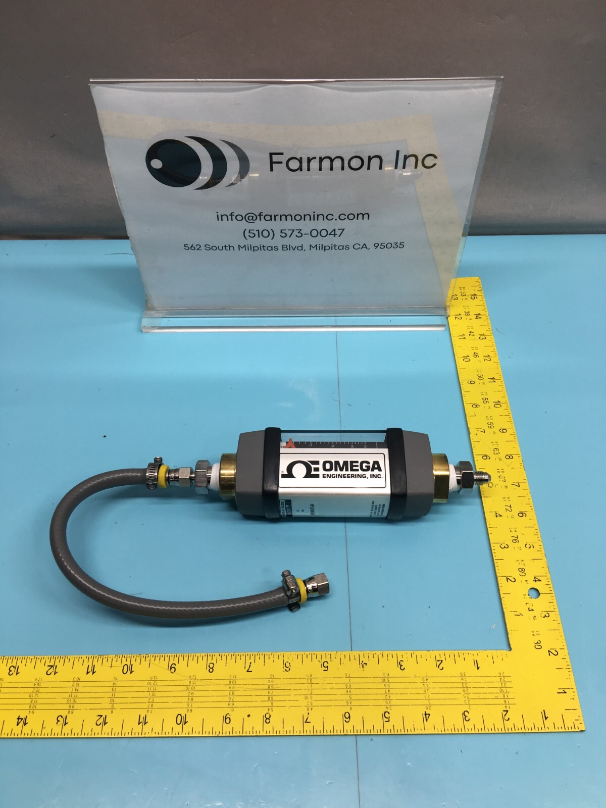 Omega HFL6305ABR FLOW METER 1/2" NPT, 3500 PSI, 150739 | eBay