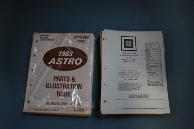 1983 GMC Astro Cab Over COE Parts Catalog Illustrated D9K D9L Catalogue ...