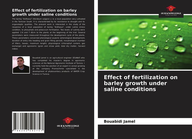 Effect of Fertilization On Barley Growth Under Saline Conditions von ...