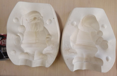 Kimple 928 8.5" T Santa Claus Slip Casting Ceramic Molds Christmas 734 ...