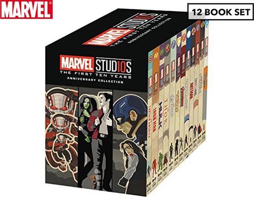 Marvel Studios: The First Ten Years Anniversary 12 Book Boxset ...