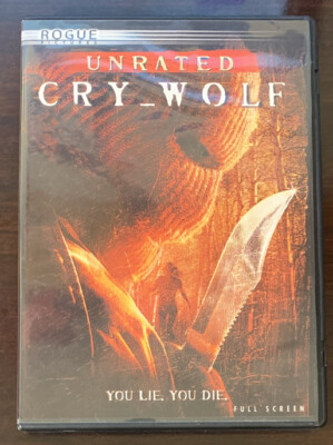 Cry Wolf DVD Campus Horror Unrated FULL SCREEN Used FREE SHIPPING ...
